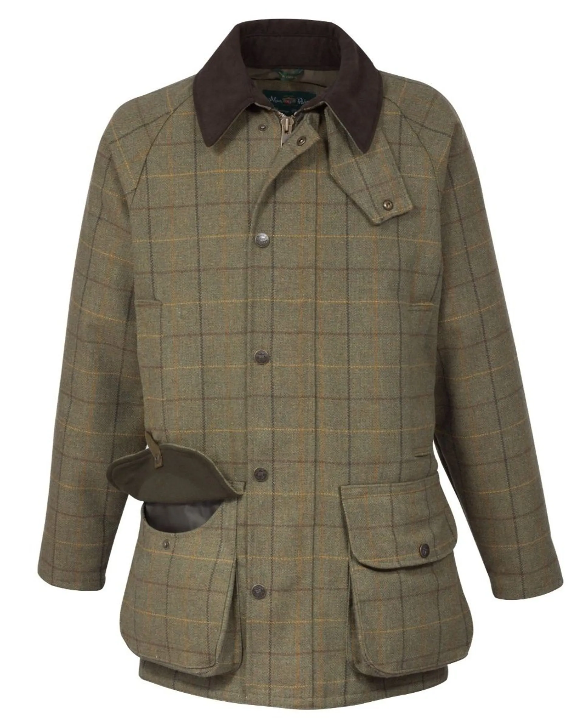 Alan Paine Rutland Gents Coat - Dark Moss