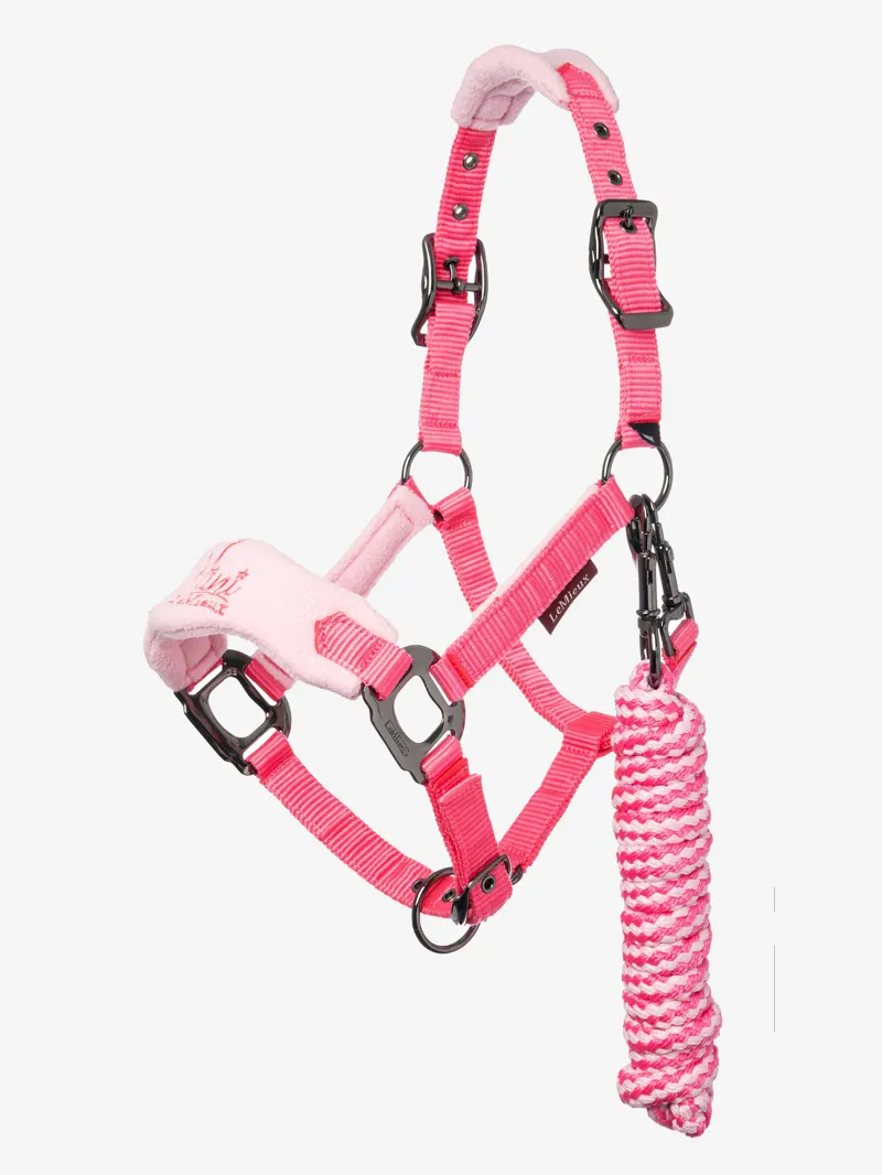 LeMieux Mini Vogue Headcollar + Leadrope - Watermelon